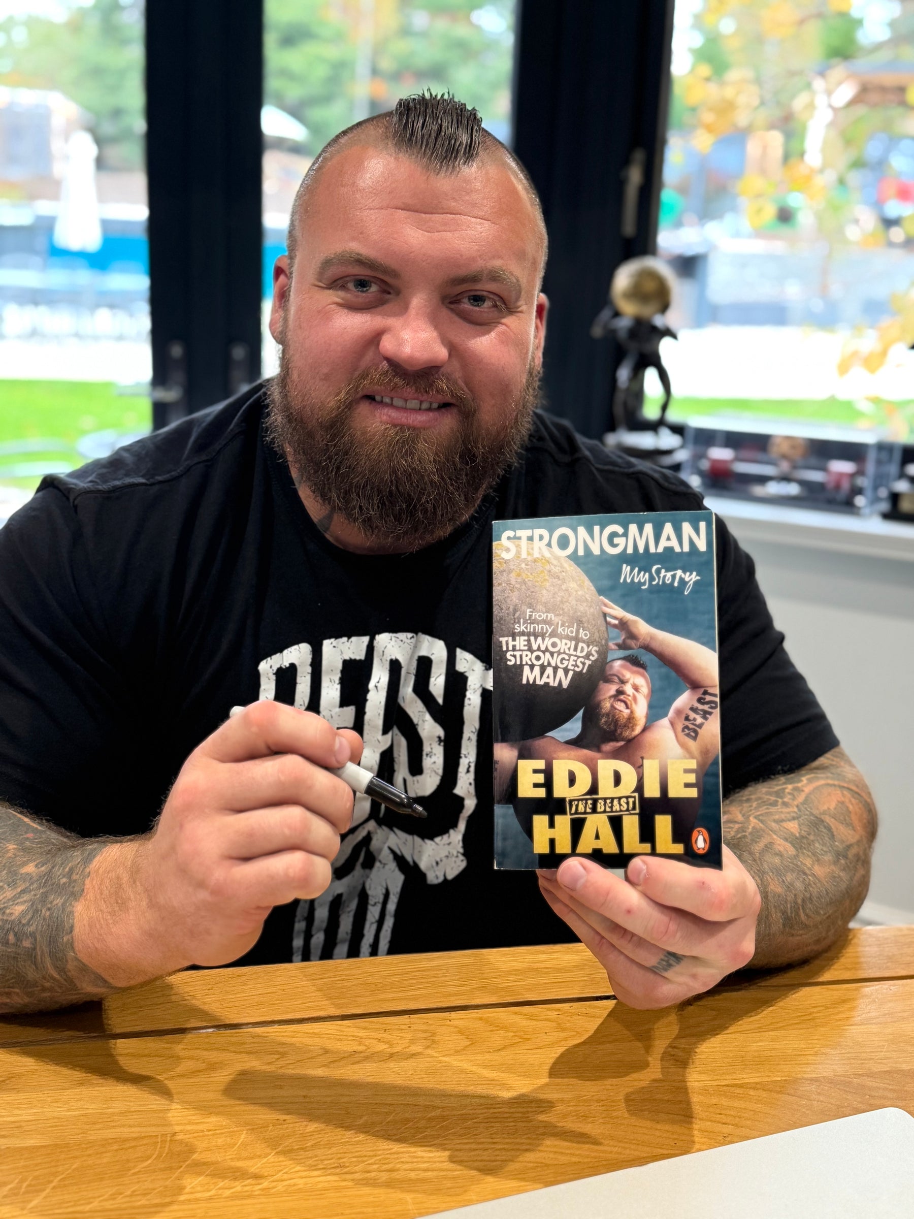 Official Signed Merchandise – Eddie 'THE BEAST' Hall